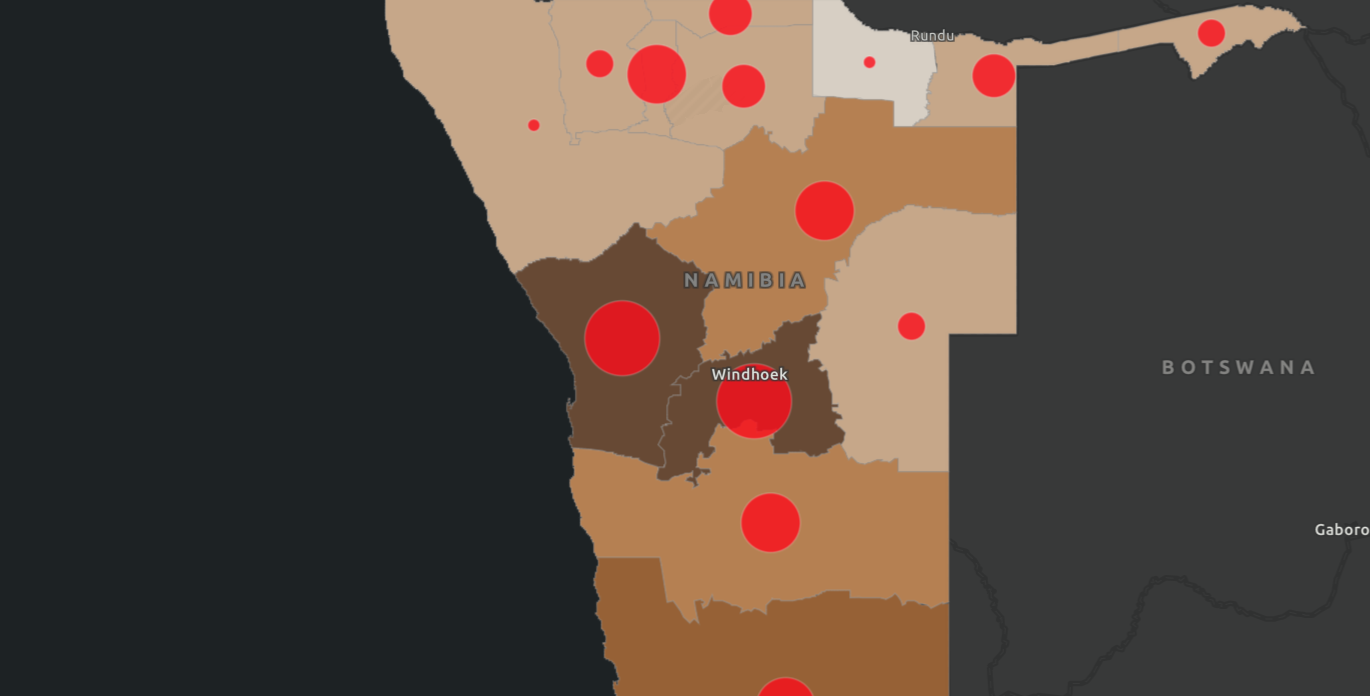 Data is high priority for fighting COVID-19 in Namibia - GRID3