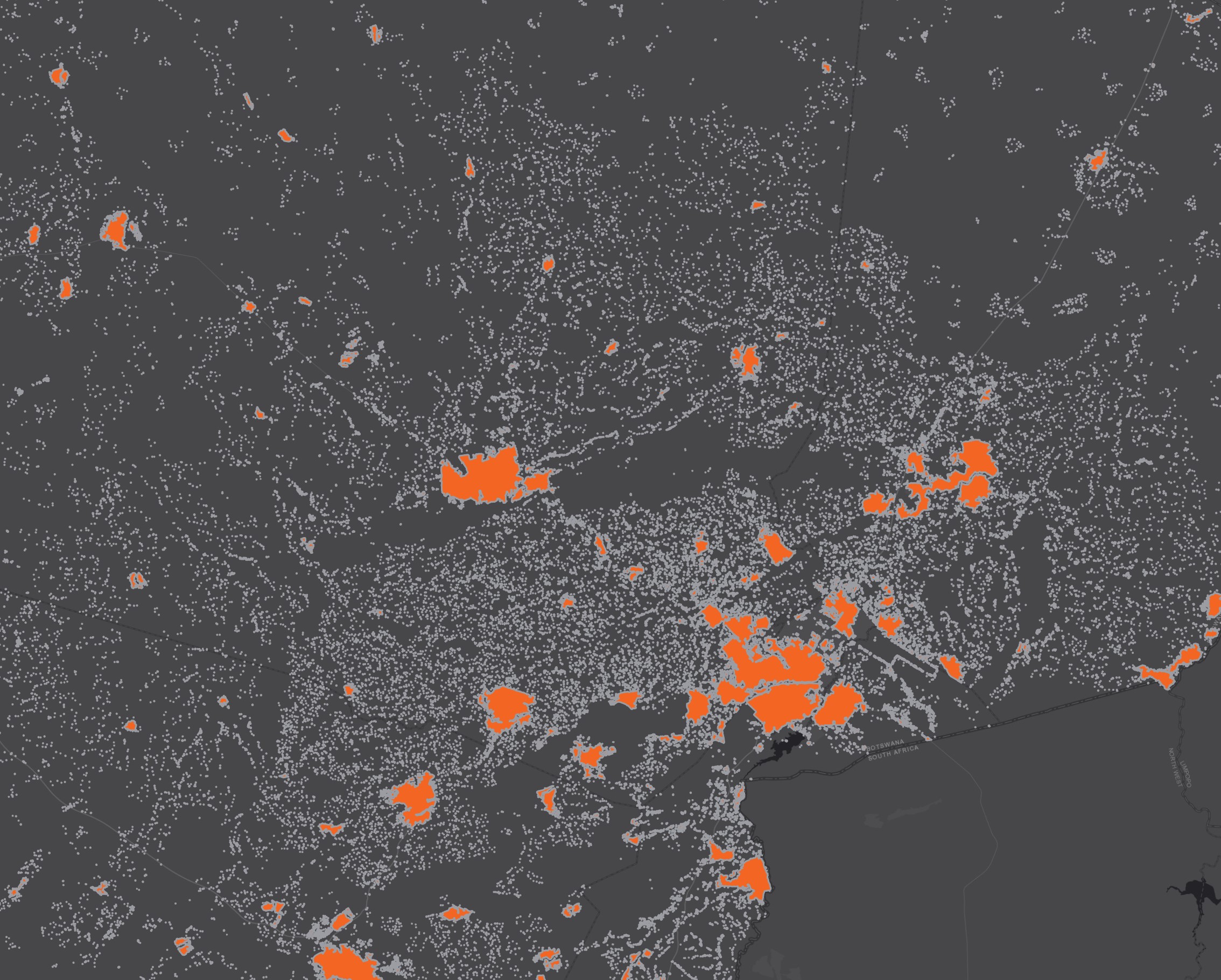 New settlement datasets use innovative methods to map communities ...